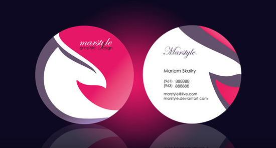 UCreative.com - 11 Round Die Cut Business Card Designs | UCreative.com