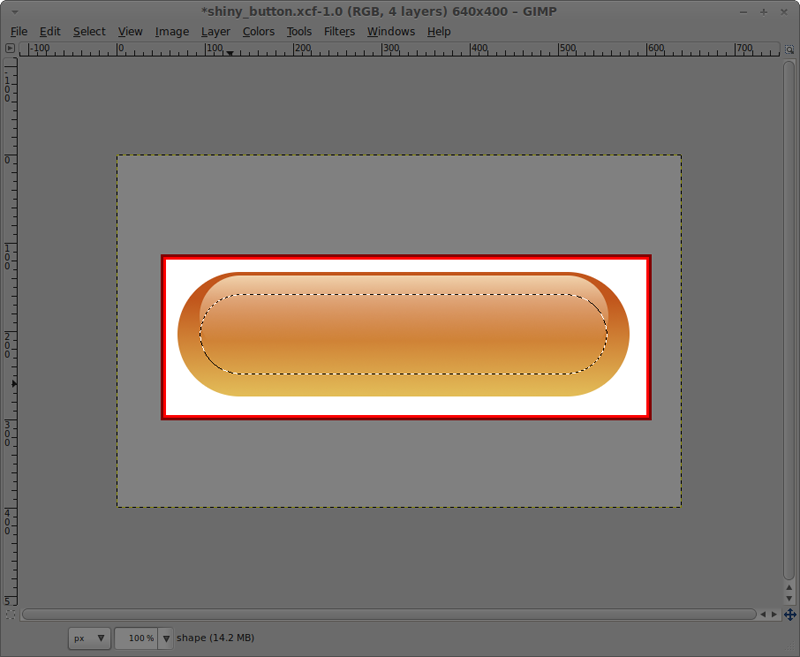 A Design Tutorial on Creating Shiny Buttons with GIMP