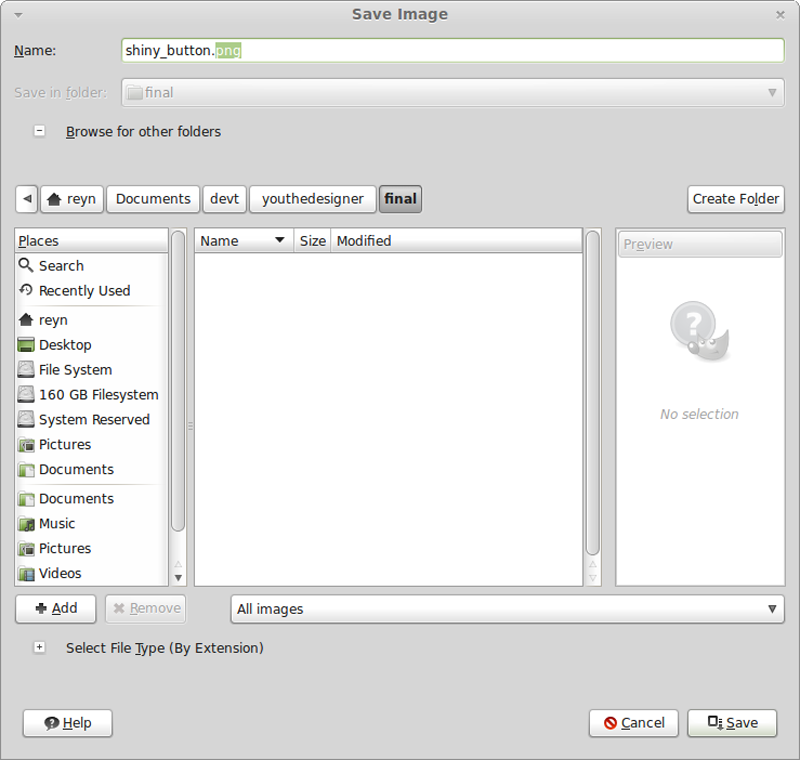 A Design Tutorial on Creating Shiny Buttons with GIMP