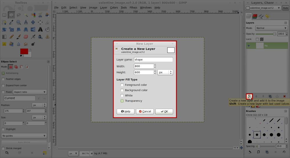 UCreative.com - GIMP Tutorial: Just in time for Valentines! | UCreative.com
