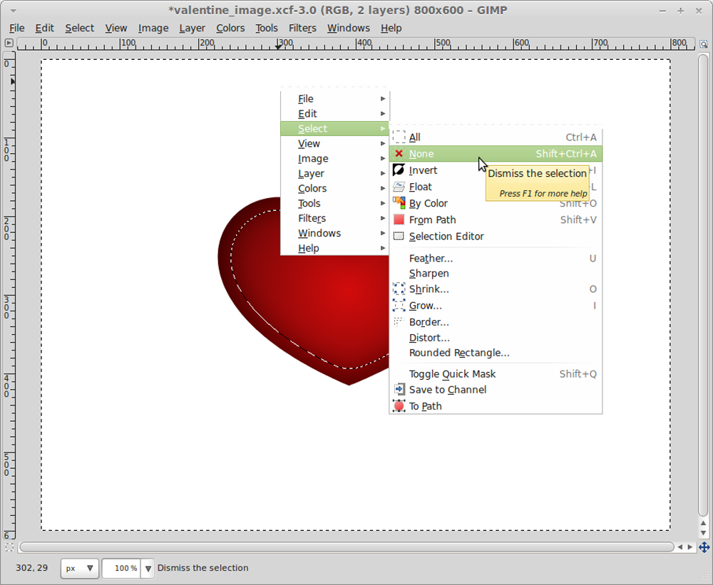 UCreative.com - GIMP Tutorial: Just in time for Valentines! | UCreative.com