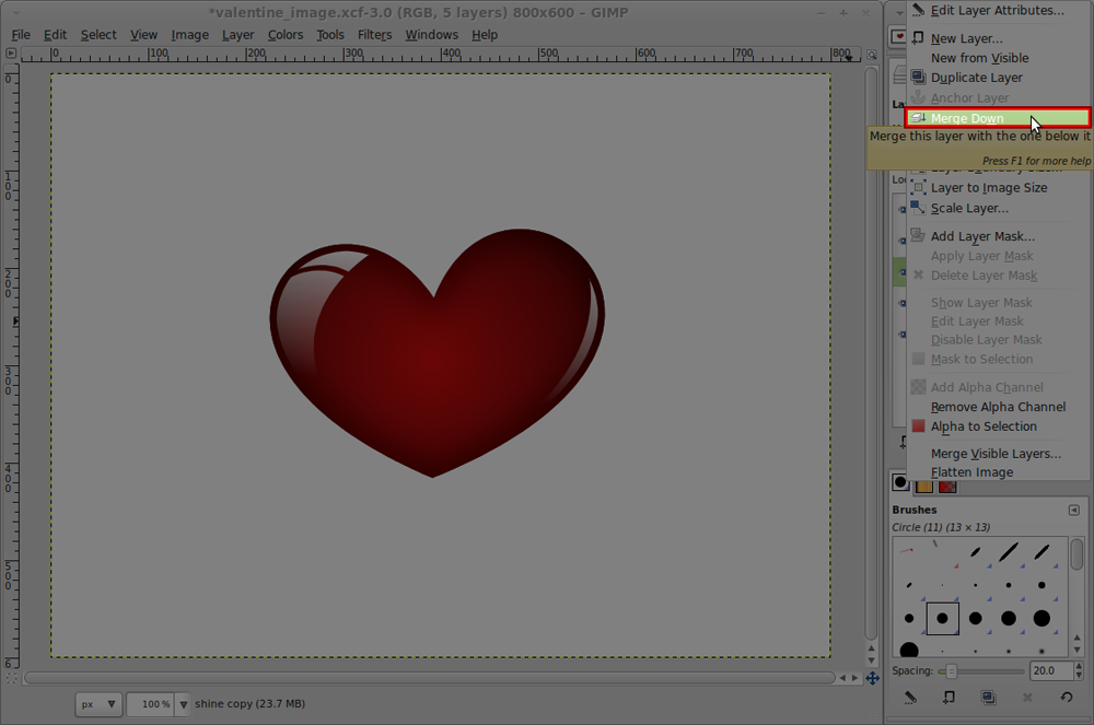 UCreative.com - GIMP Tutorial: Just in time for Valentines! | UCreative.com