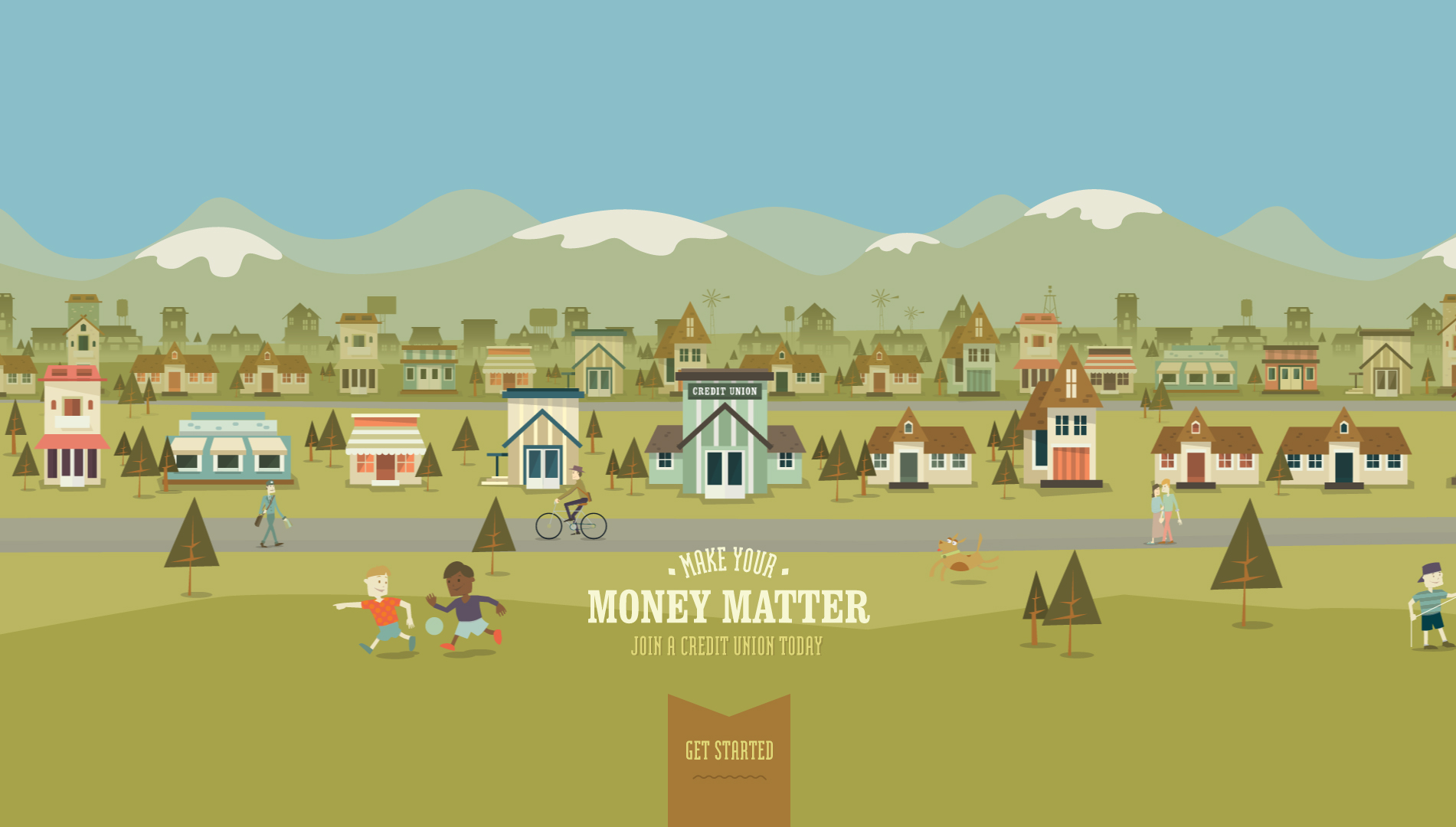 Awesome Web Design of the Week — Make Your Money Matter