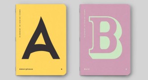Beautiful Type Experiment Featuring A-Z Glossary of Design Terms