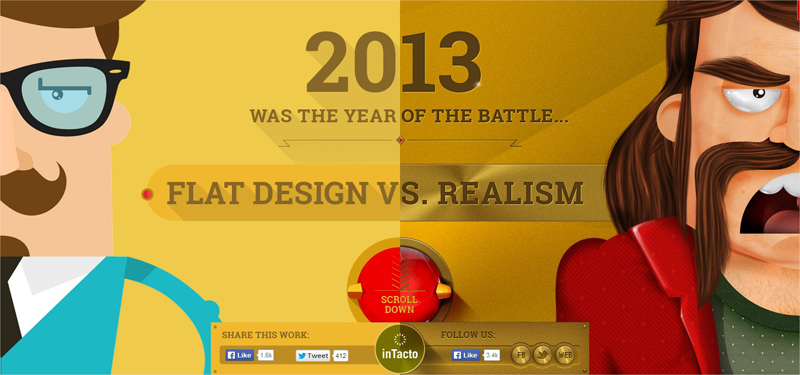 Design Wars: Flat Design vs Realism