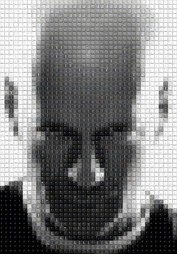 Amazing Keyboard Art by Guy Whitby