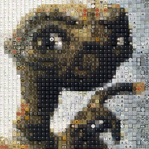 Amazing Keyboard Art by Guy Whitby