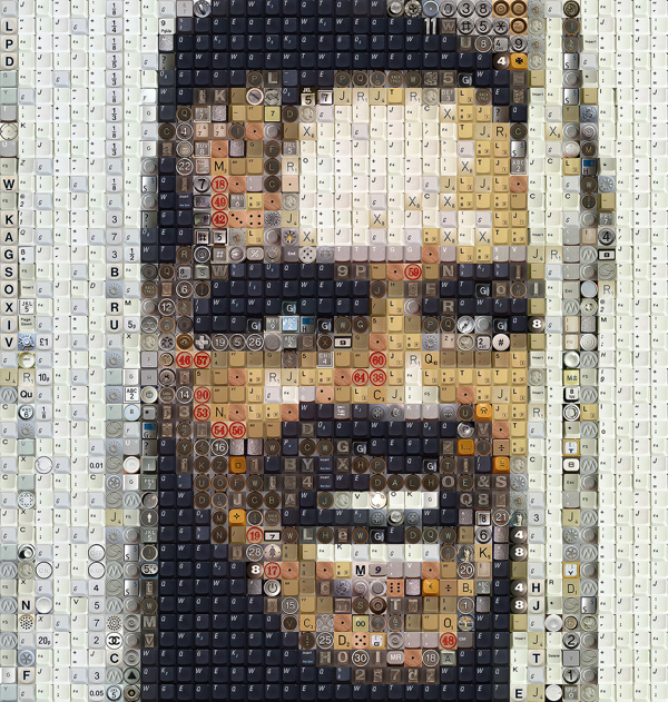 Amazing Keyboard Art by Guy Whitby