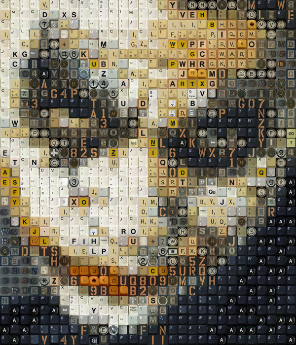 Amazing Keyboard Art by Guy Whitby