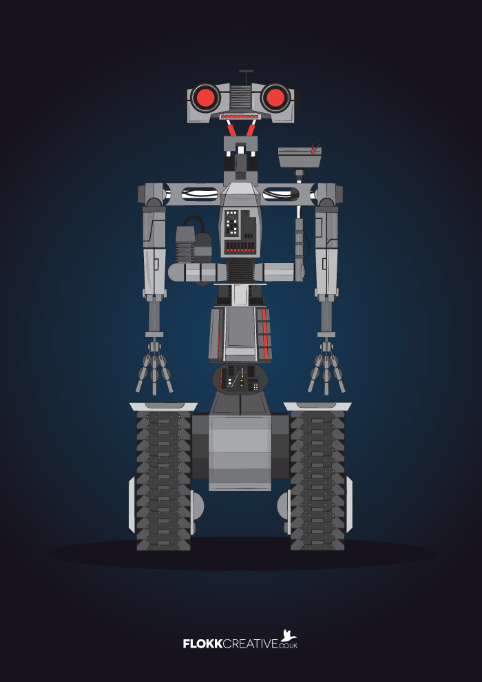 13 Iconic Robots in Screen Machines, an Infographic