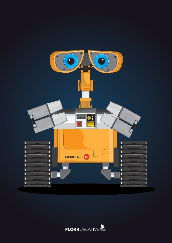 13 Iconic Robots in Screen Machines, an Infographic