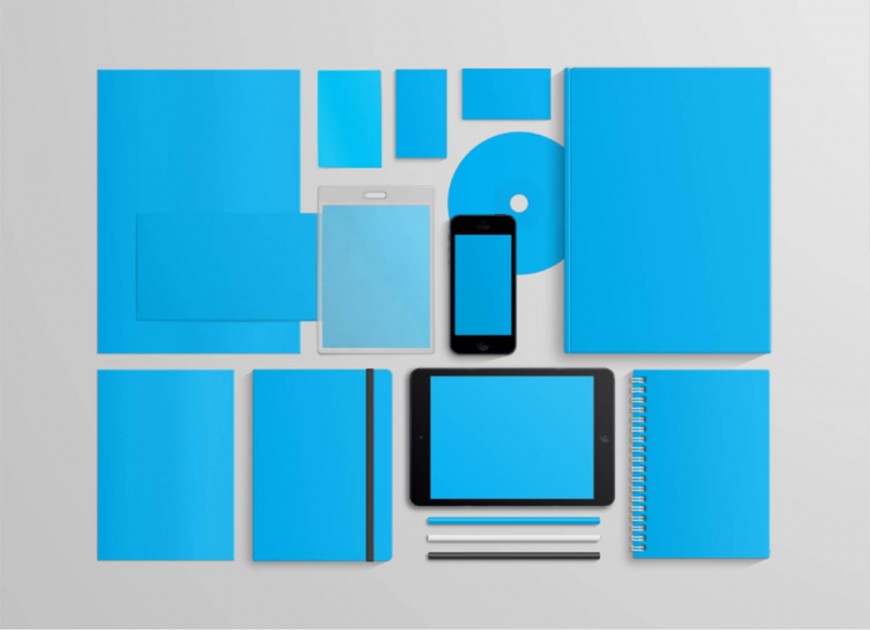 A Collection of Free High Quality .PSD Mockups for Designs