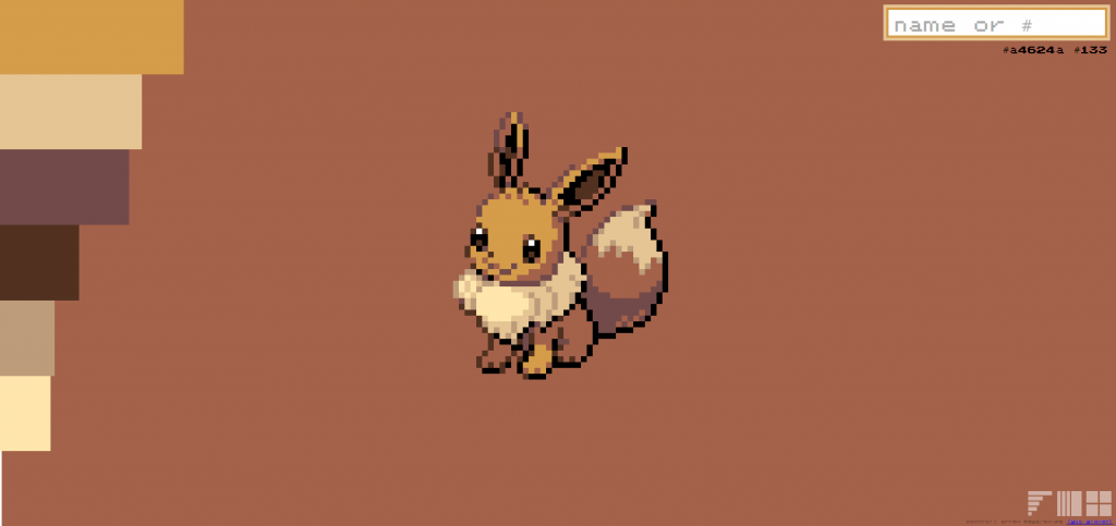 PokéPalettes — Pokémon Color Combinations!